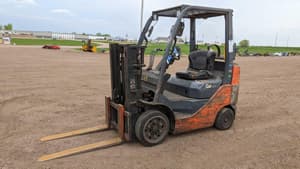 SOLD - 2010 Toyota 8FGCU25 Forklift Construction with --- Hrs | Tractor ...
