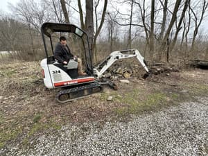 SOLD - 2011 Bobcat 324 Lot No. 3133 Construction with 1,438 Hrs ...