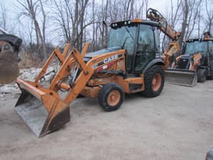SOLD - 2011 Case 580 Super N Hammer Backhoe Construction with 5,323 Hrs ...