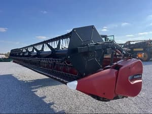 SOLD - 2011 Case IH 3020 Stock No. 31462 Harvesting with 35 ft ...