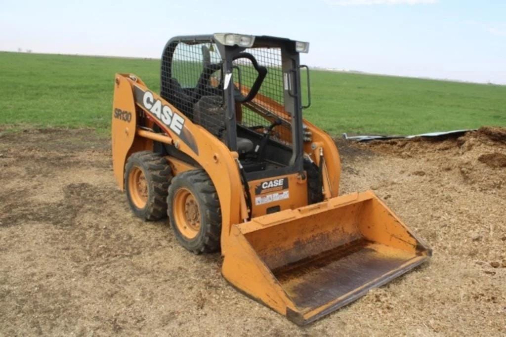SOLD - 2011 Case SR130 Skidsteer #424906 Construction with 791 Hrs ...