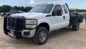 SOLD - 2011 Ford F350 Super Duty SuperCab flatbed pickup truck Other ...