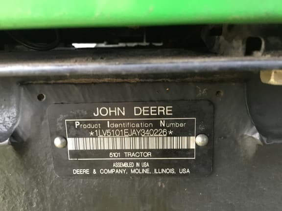 2011 John Deere 5101E Tractors 100 to 174 HP for Sale | Tractor Zoom