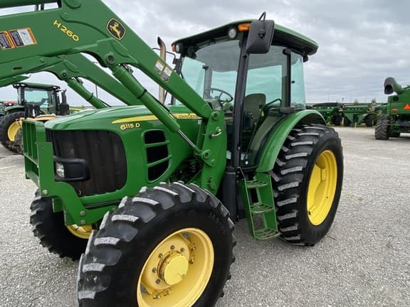 2011 John Deere 6115D Tractors 100 to 174 HP for Sale | Tractor Zoom