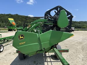 SOLD - 2011 John Deere 630F Stock No. 59496 Harvesting with 30 ft ...