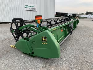SOLD - 2011 John Deere 630F Stock No. 309546 Harvesting with 30 ft ...