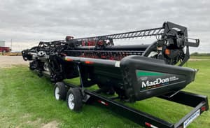 SOLD - 2011 MacDon FD70 Stock No. 5140 Harvesting with 40 ft | Tractor Zoom