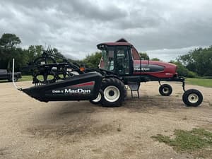 SOLD - 2011 MacDon M150 Lot No. 1006 Hay and Forage with 1,644 Hrs ...