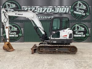 SOLD - 2012 Bobcat E80 Lot No. 99 Construction with 4,795 Hrs | Tractor ...