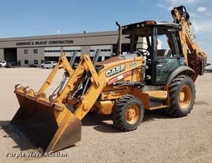 SOLD - 2012 Case 580 Super N Lot No. IP9380 Construction with 3,044 Hrs ...