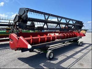 SOLD - 2012 Case IH 3020 Stock No. 30343 Harvesting with 25 ft ...