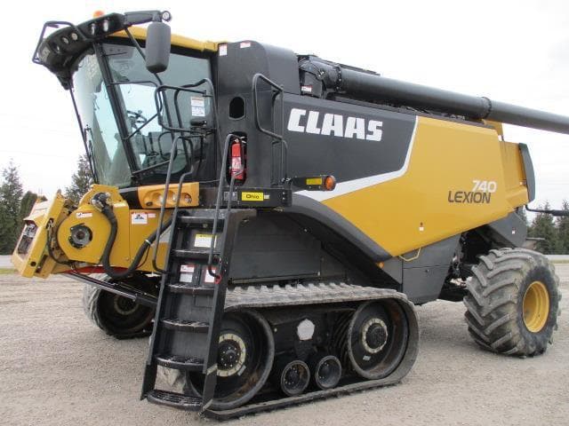 2012 CLAAS LEXION 740TT Combines Class 7 for Sale | Tractor Zoom