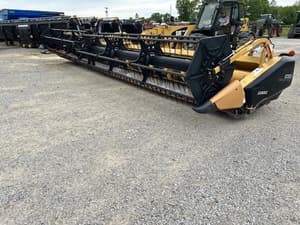 SOLD - 2012 CLAAS 1050 Maxflex Lot No. 1361 Harvesting with 35 ft ...