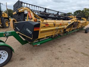 SOLD - 2012 CLAAS 1050 Maxflex Lot No. 1004 Harvesting with 35 ft ...
