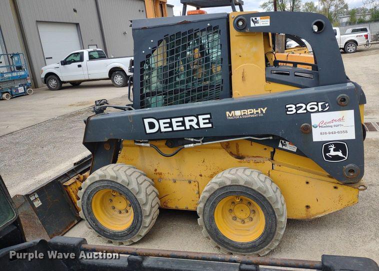 2012 John Deere 326D Construction Skid Steers for Sale | Tractor Zoom