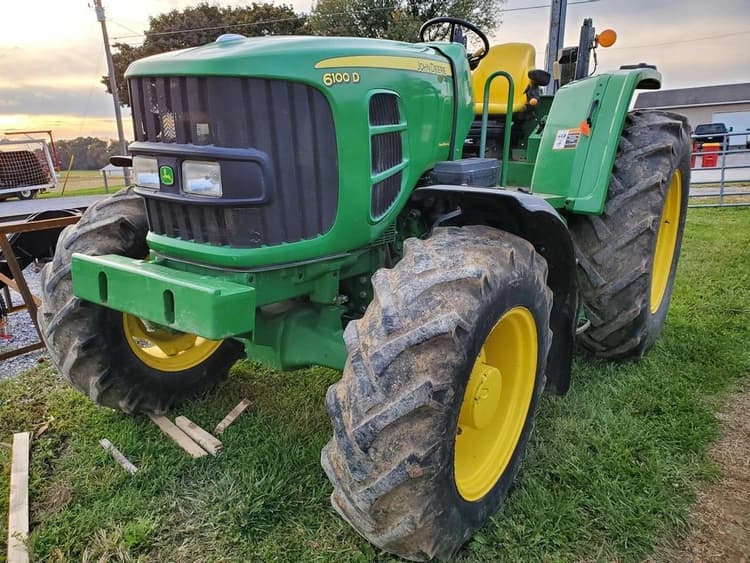 2012 John Deere 6100D Tractors 40 to 99 HP for Sale | Tractor Zoom