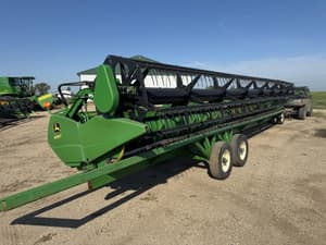 2012 John Deere 635F Lot No. 7020 Harvesting For Sale with 35 ft ...