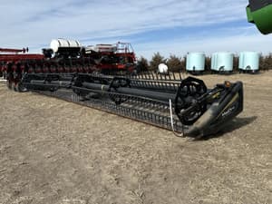 SOLD - 2012 MacDon FD75S Lot No. 85816 Harvesting with 40 ft | Tractor Zoom