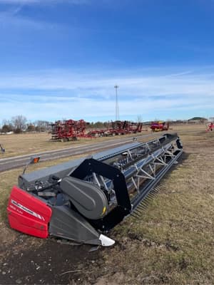 SOLD - 2012 Massey Ferguson 8200 Stock No. K38728 Harvesting with 25 ft ...