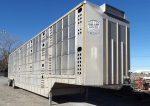 SOLD - 2012 Merritt Cattle Drive Ag Trailers with 53 Ft | Tractor Zoom