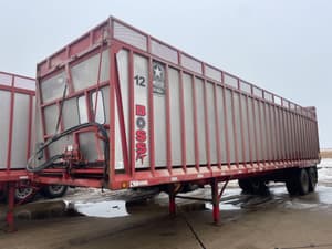 SOLD - 2012 Meyer Boss RT 9140 8ft x 40ft Semi Silage Trailer Ag ...
