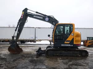 SOLD - 2021 Hyundai HX130 LCR Lot No. 4013 Construction with 455 Hrs | Tractor Zoom