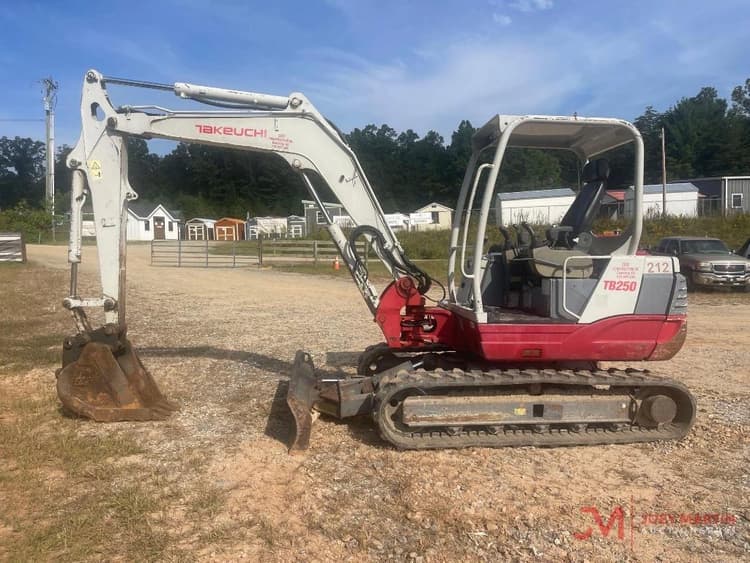 2012 Takeuchi TB250 Construction Compact Excavators for Sale | Tractor Zoom