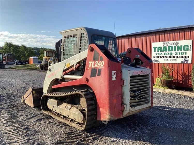 2012 Takeuchi TL240 Construction Compact Track Loaders for Sale ...