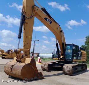 SOLD - 2013 Caterpillar 349EL Lot No. NY9343 Construction with 15,171 ...