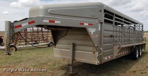 SOLD - 2013 GR Trailers livestock trailer Ag Trailers with 32 Ft ...