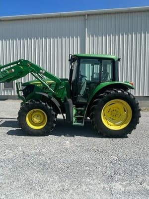 2013 John Deere 6115M Stock No. AD005570 Tractors For Sale with 4,621 ...