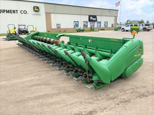 SOLD - 2013 John Deere 618C Stock No. X916490 Harvesting with 18 Rows ...