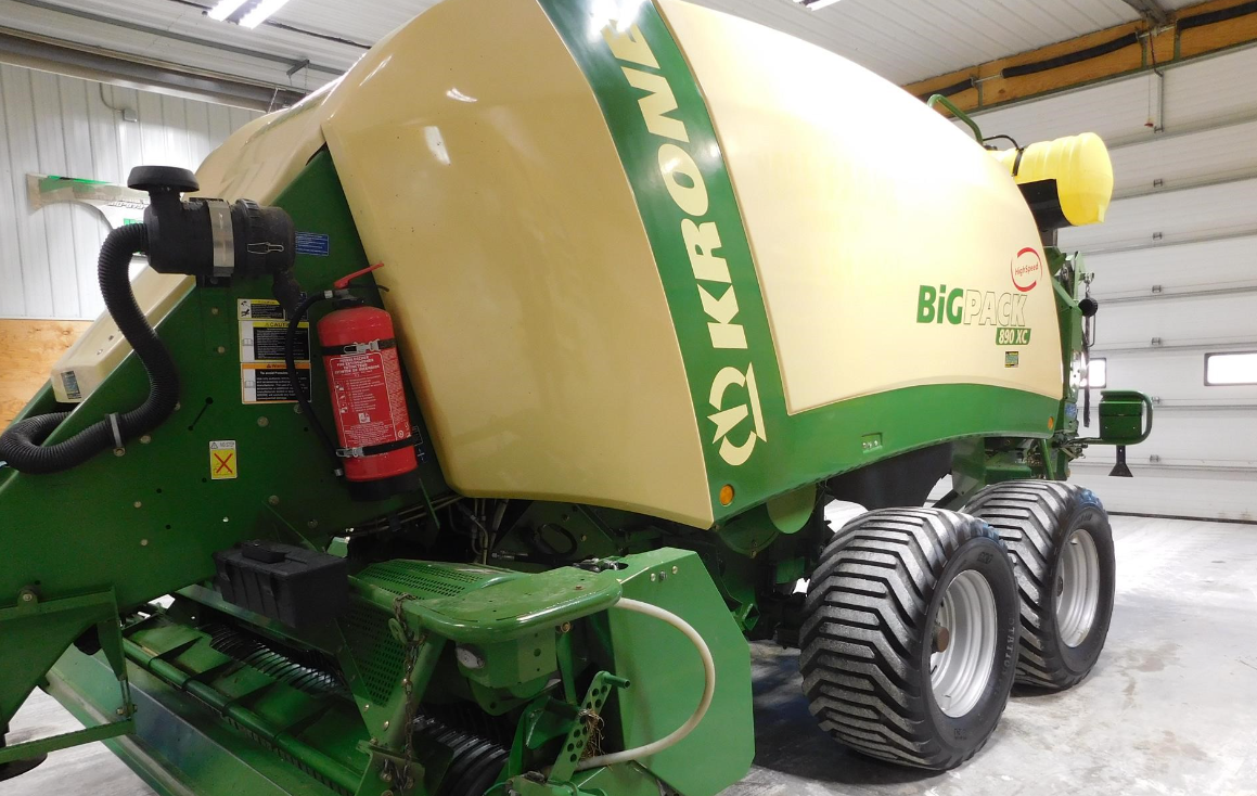 SOLD - 2013 Krone BP890 Hay and Forage with 27,760 Bales | Tractor Zoom