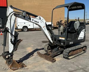 SOLD - 2014 Bobcat 324 Lot No. MV9269 Construction with 509 Hrs ...