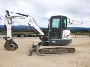 SOLD - 2014 Bobcat E55 Lot No. 4113 Construction with 4,338 Hrs ...