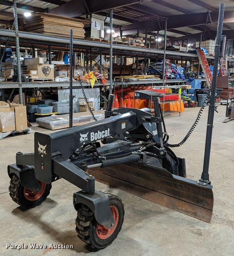 SOLD - 2014 Bobcat Grader 108 Other Equipment Skid Steer Attachments ...