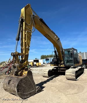 2014 Caterpillar 329EL Lot No. EN0030 Construction For Sale with 12,597 ...