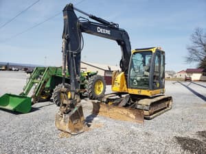 SOLD - 2014 Deere 75G Midi Excavator Construction with 3,798 Hrs ...