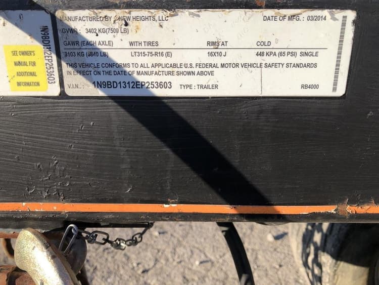 2014 Equipter RB4000 Other Equipment Trailers for Sale | Tractor Zoom
