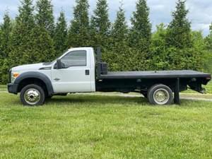SOLD - 2014 Ford F550 Flatbed Truck Other Equipment with 209,860 mi ...