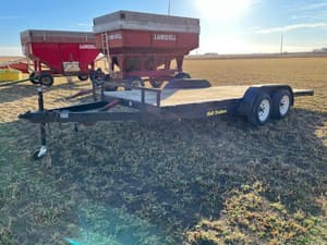 SOLD - 2014 Hull Trailers 18' flatbed tilt deck trailer Other Equipment ...