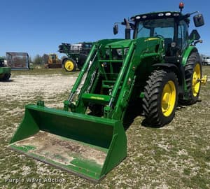 SOLD - 2014 John Deere 6190R Lot No. DE2172 Tractors with 1,512 Hrs ...