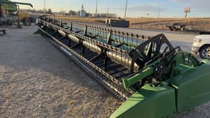 SOLD - 2014 John Deere 635FD Stock No. 322747 Harvesting with 35 ft ...