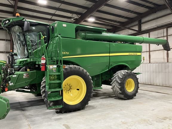 2014 John Deere S670 Combines Class 7 for Sale | Tractor Zoom