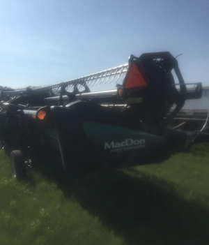 SOLD - 2014 MacDon FD75 Harvesting with 40 ft | Tractor Zoom