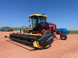 SOLD - 2014 New Holland 130 Swather Hay and Forage with 3,590 Hrs ...