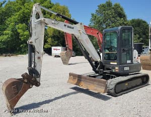 SOLD - 2015 Bobcat E55 Lot No. DA7237 Construction with 4,190 Hrs ...