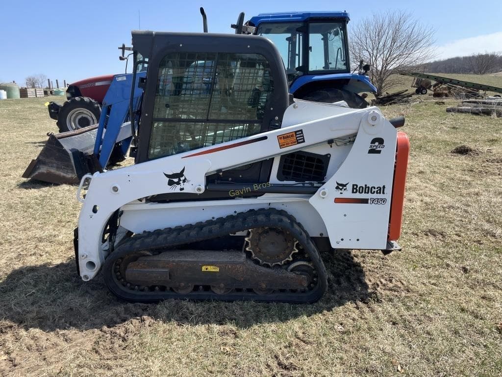 2015 Bobcat T450 Construction Compact Track Loaders for Sale | Tractor Zoom