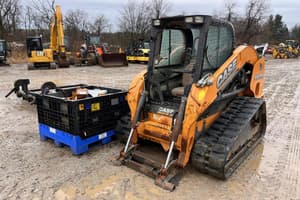 SOLD - 2015 Case TV380 Skid Steer Loader Construction with --- Hrs ...