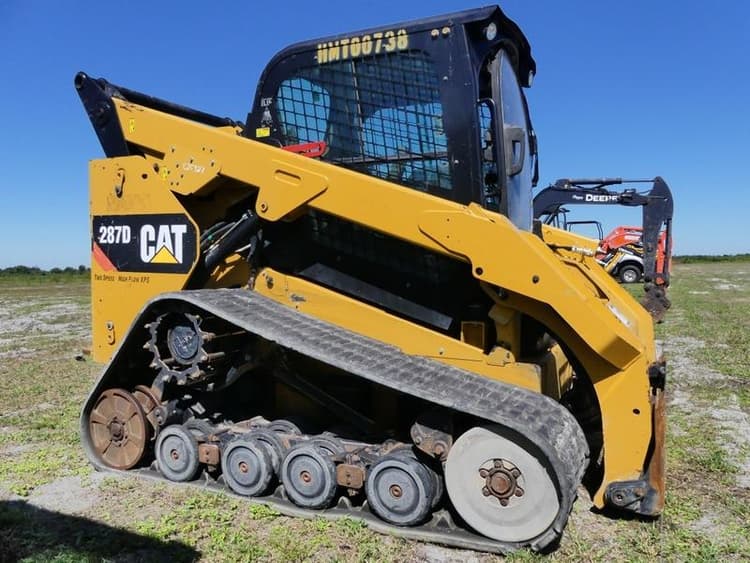 SOLD - 2015 Caterpillar 287D Construction Compact Track Loaders ...